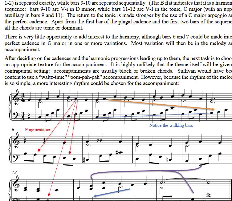 LMusTCL: Writing Variations for Piano